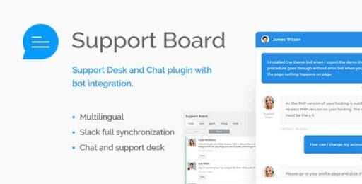 Support Board – Chat And Help Desk • GNU Elements