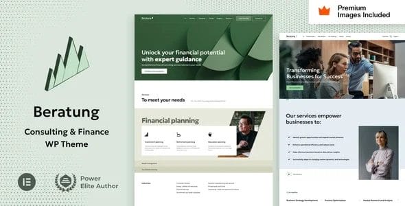 Beratung - Consulting WordPress Theme • GNU Elements
